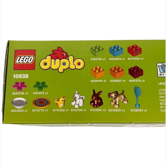 Lego | Toys | Lego Duplo 838 Family Pets New | Poshmark